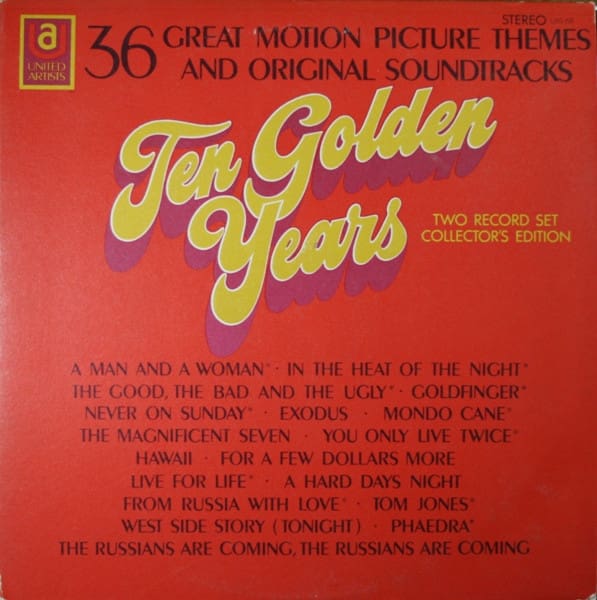 Ten Golden Years / 36 Great Motion Picture Themes And Original ...