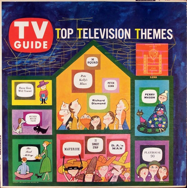 TV Guide Top Television Themes – 5dollarrecords.com