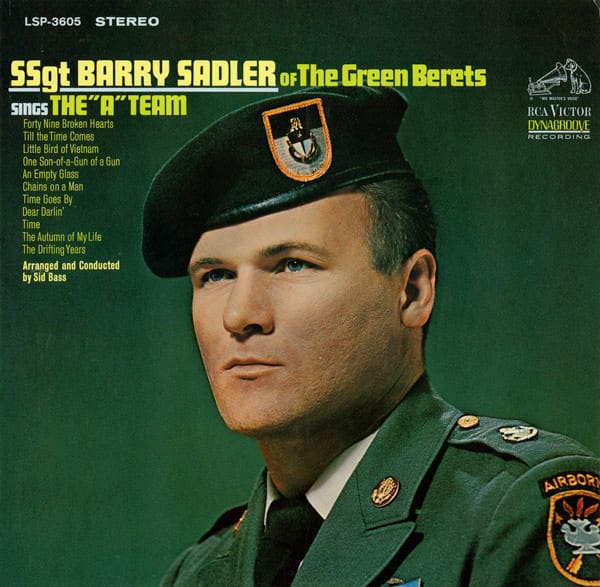 SSgt Barry Sadler Of The Green Berets Sings The “A” Team ...
