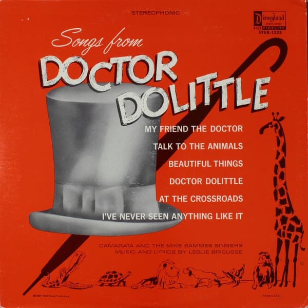 Songs From Doctor Dolittle – 5dollarrecords.com