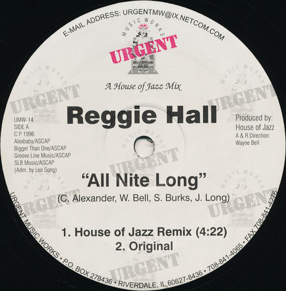 All Nite Long (12″ Single) (retired) – 5dollarrecords.com